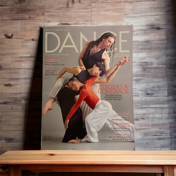 Dance | Accents | Dance Magazine August 223 Aaron Choate Shota Miyoshi ...